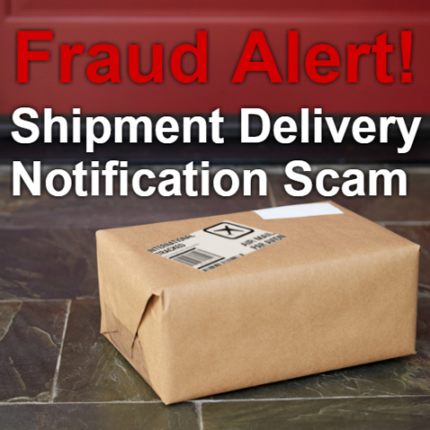 Fraud Alert – Shipment Delivery Notification | New Brunswick Financial ...